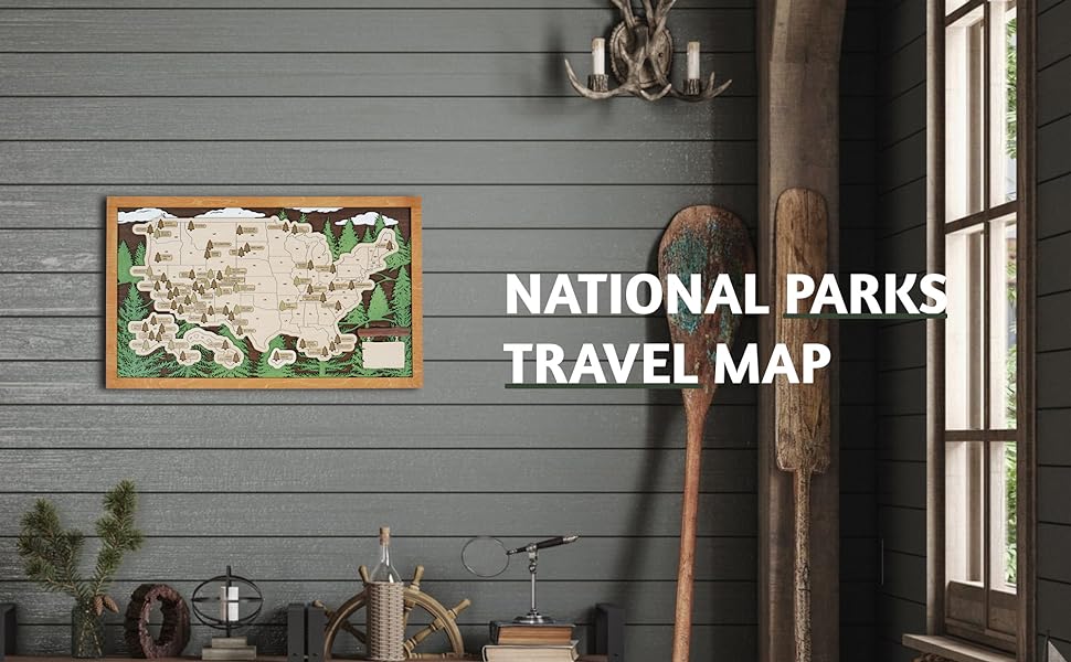 Discover Your Perfect National Park Travel Map